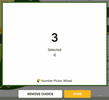 Number Picker Wheel - Pick Random Number by Spinning