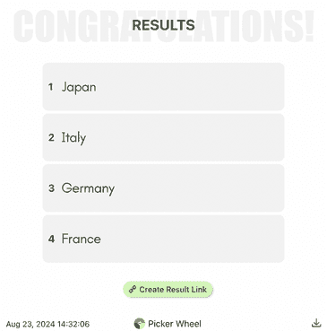 Picker Wheel - Spin the Wheel to Decide a Random Choice