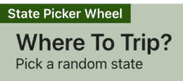 State Picker Wheel - Pick a Random State with Wheel