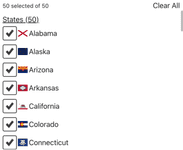 State Picker Wheel - Pick a Random State with Wheel