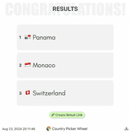 Country Picker Wheel - Pick a Random Country with Spinner