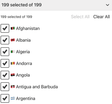 Flag Quiz - Guess Country Flags with Country Picker Wheel