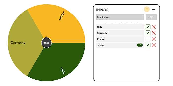 Tools | Picker Wheel