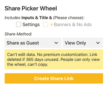 Picker Wheel - Spin the Wheel to Decide a Random Choice